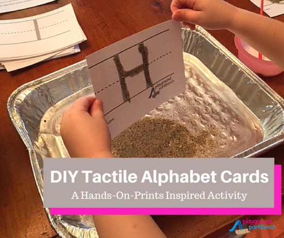 DIY Tactile Alphabet Cards