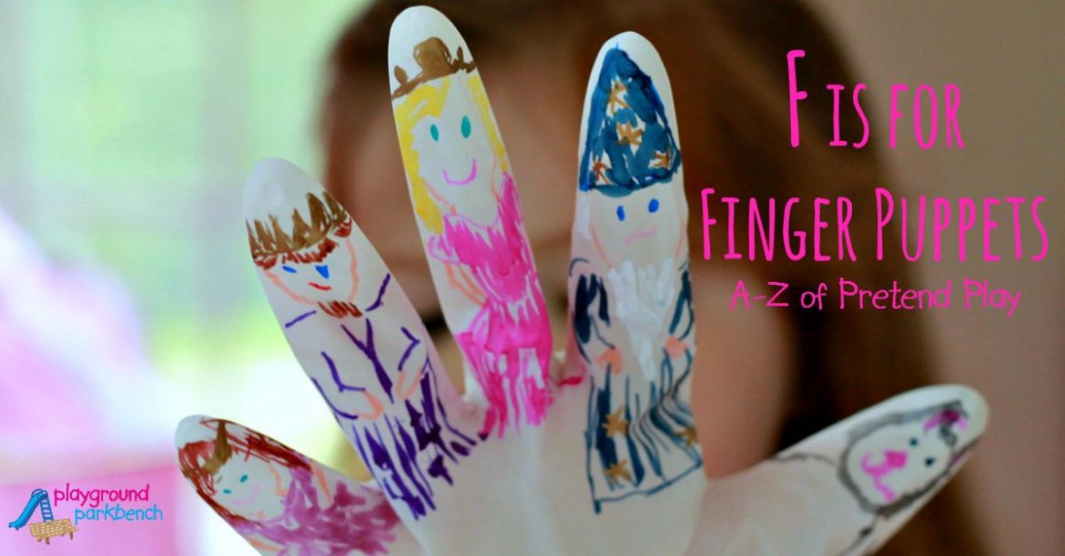 Pretend Play: F is for Storytelling Finger Puppets