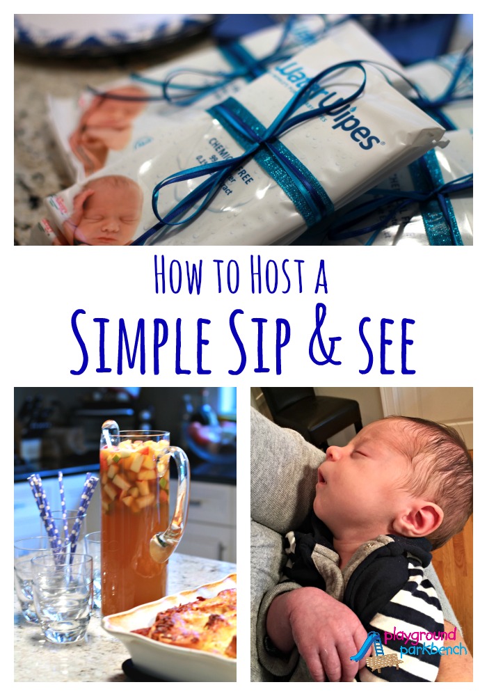 How to Host A Simple Sip and See