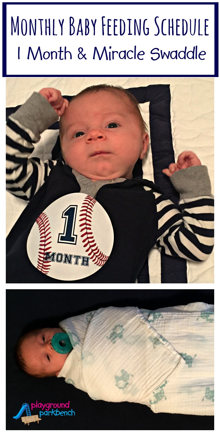 One Month Baby Feeding Schedule