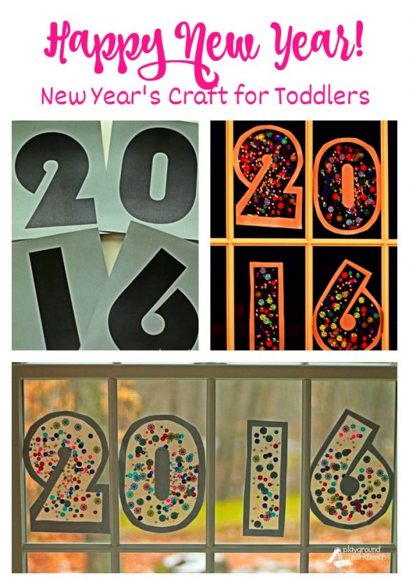 New Year's Craft for Toddlers