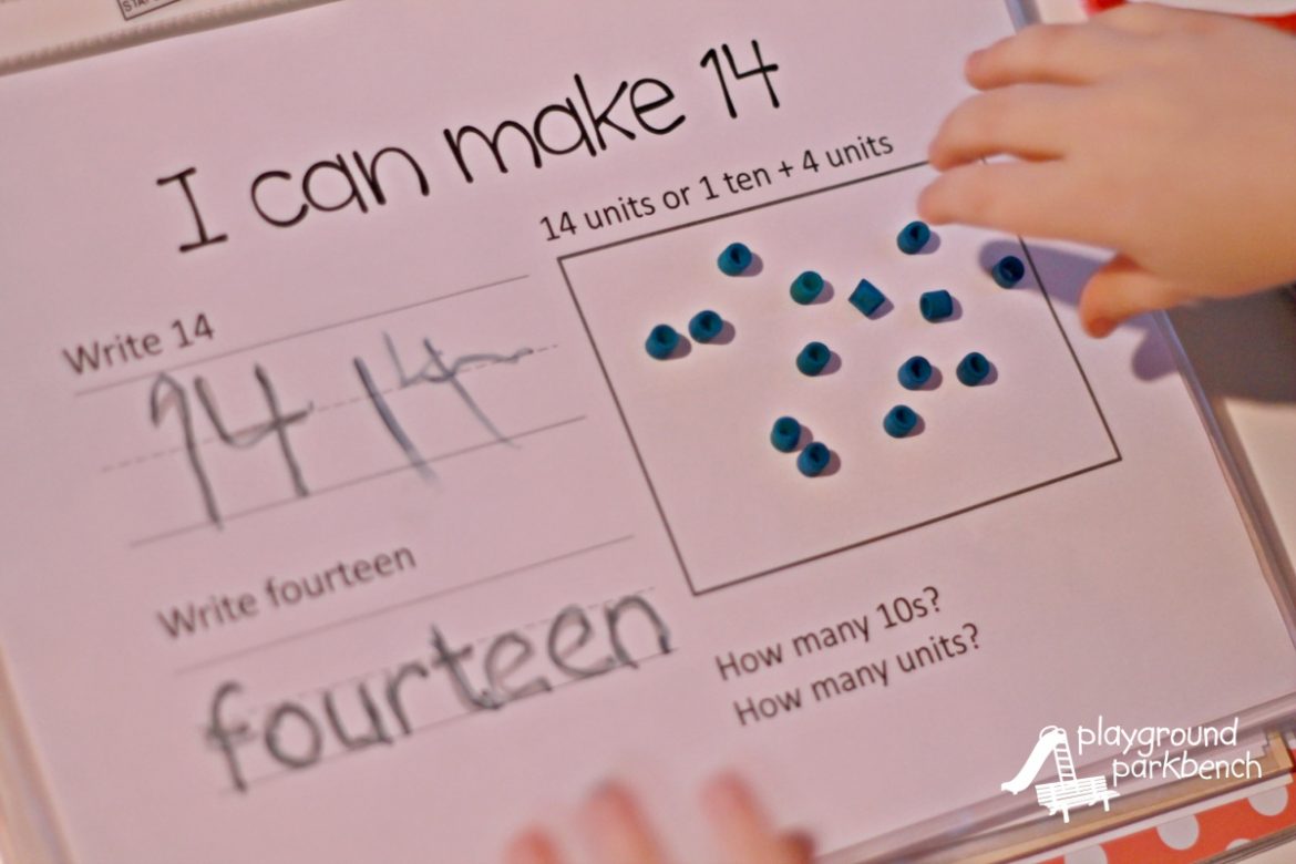 Place Value I Can Make Numbers Printable Math Book for Kids