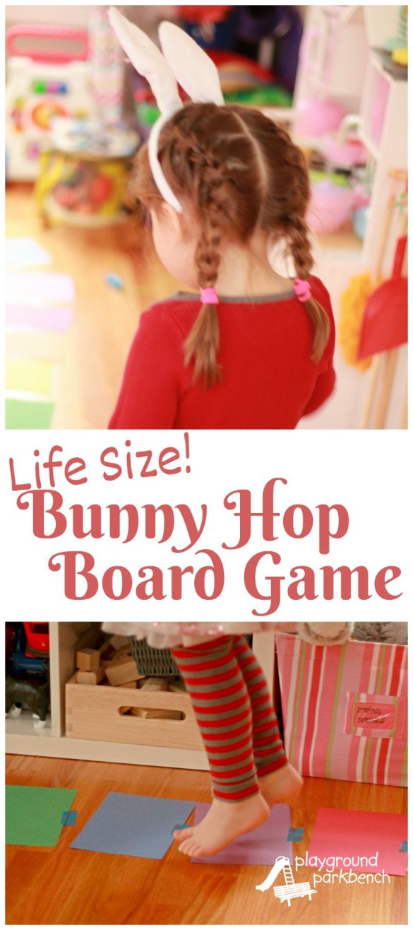 Life-Size Bunny Hop Board Game