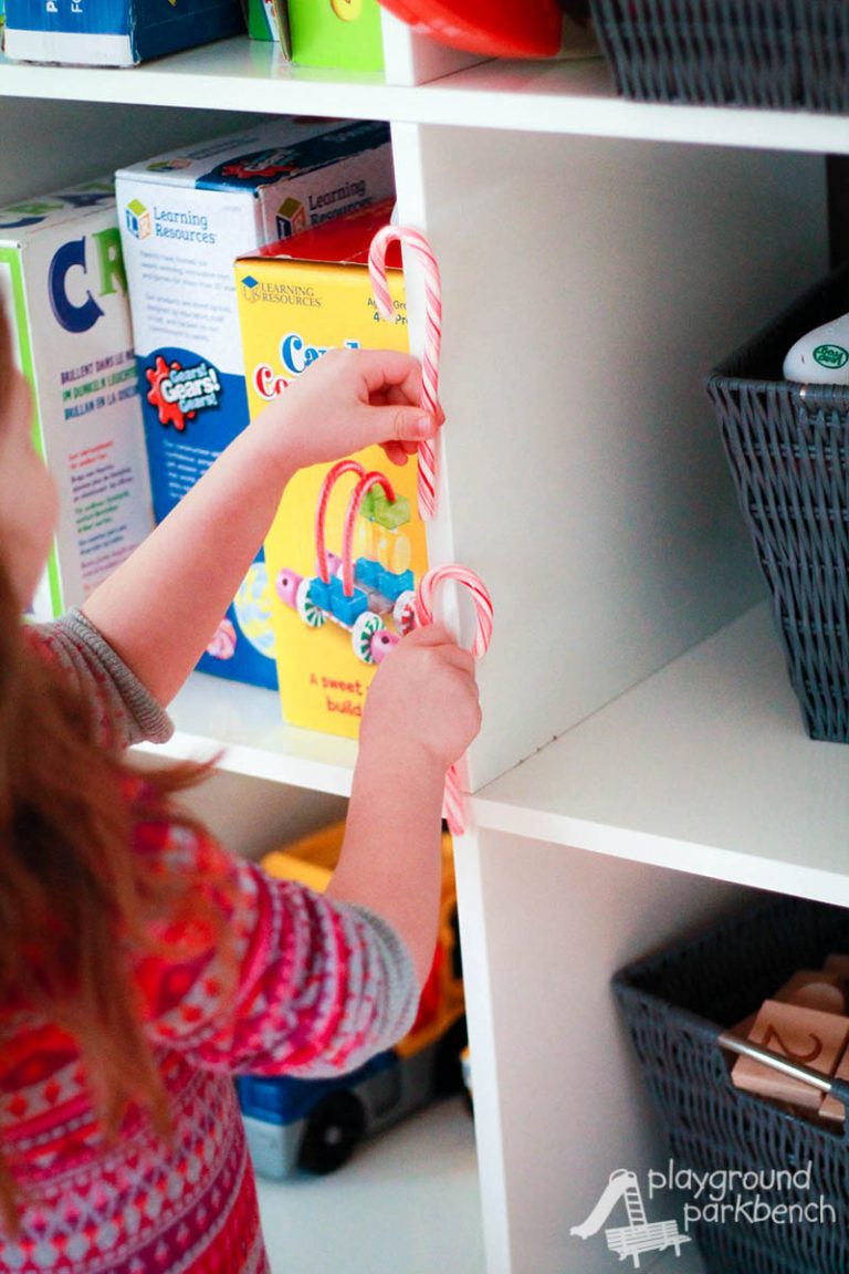 Holiday STEAM Activities for Kids - Measurements with Peppermints