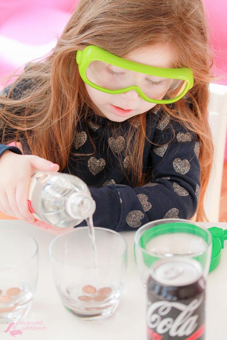 Clean Coins: A Quick STEM Activity for Preschool