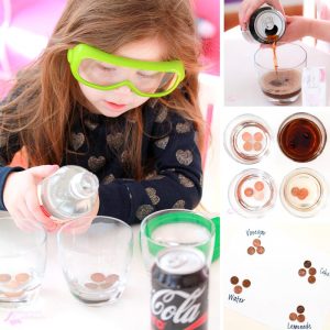 Clean Coins: A Quick STEM Activity for Preschool