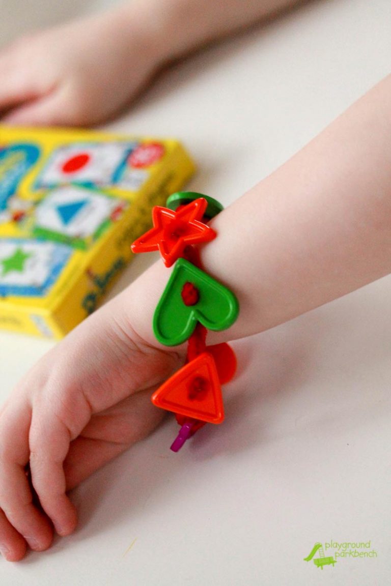 Build a Bracelet by Shapes and Colors