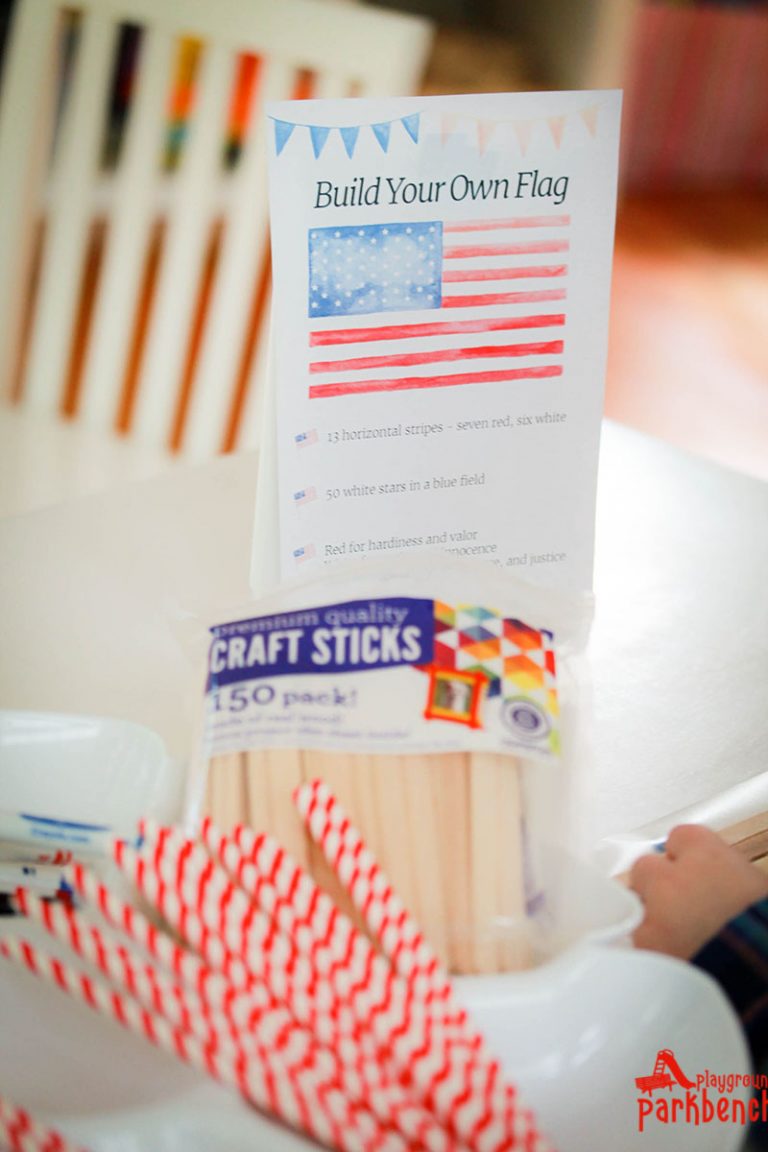 How to Make An American Flag for Kids