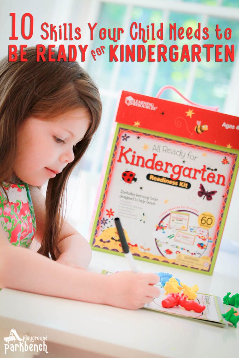 Printable Kindergarten Readiness Checklist